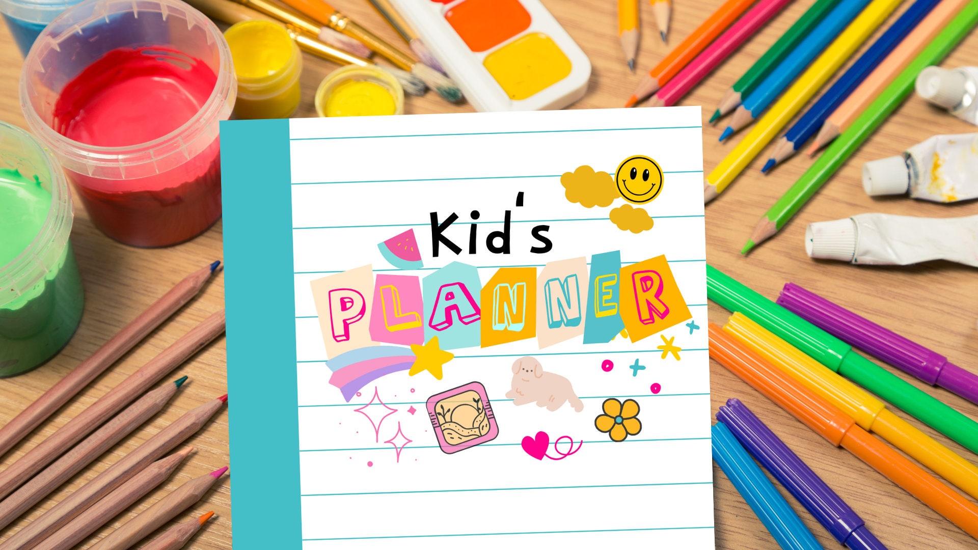 Kids Planner | Homework Checklist | Reading Logs | Weekly Planner ...