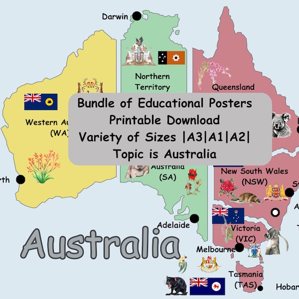 Doomsday Map of South Australia 2025 - Etsy New Zealand