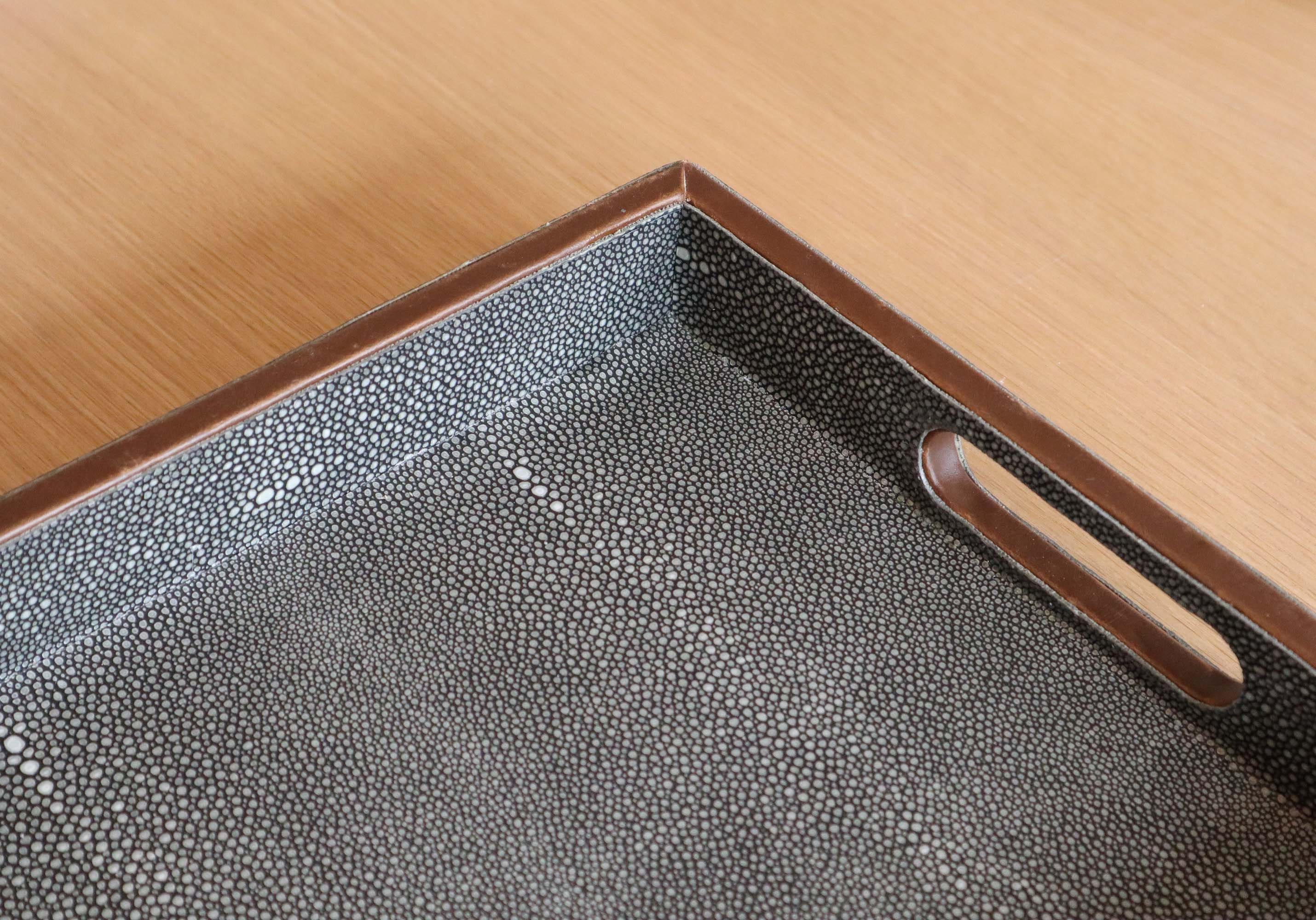 Graphite Sting Tray by Alice Lane Home Collection Modern Elegant ...