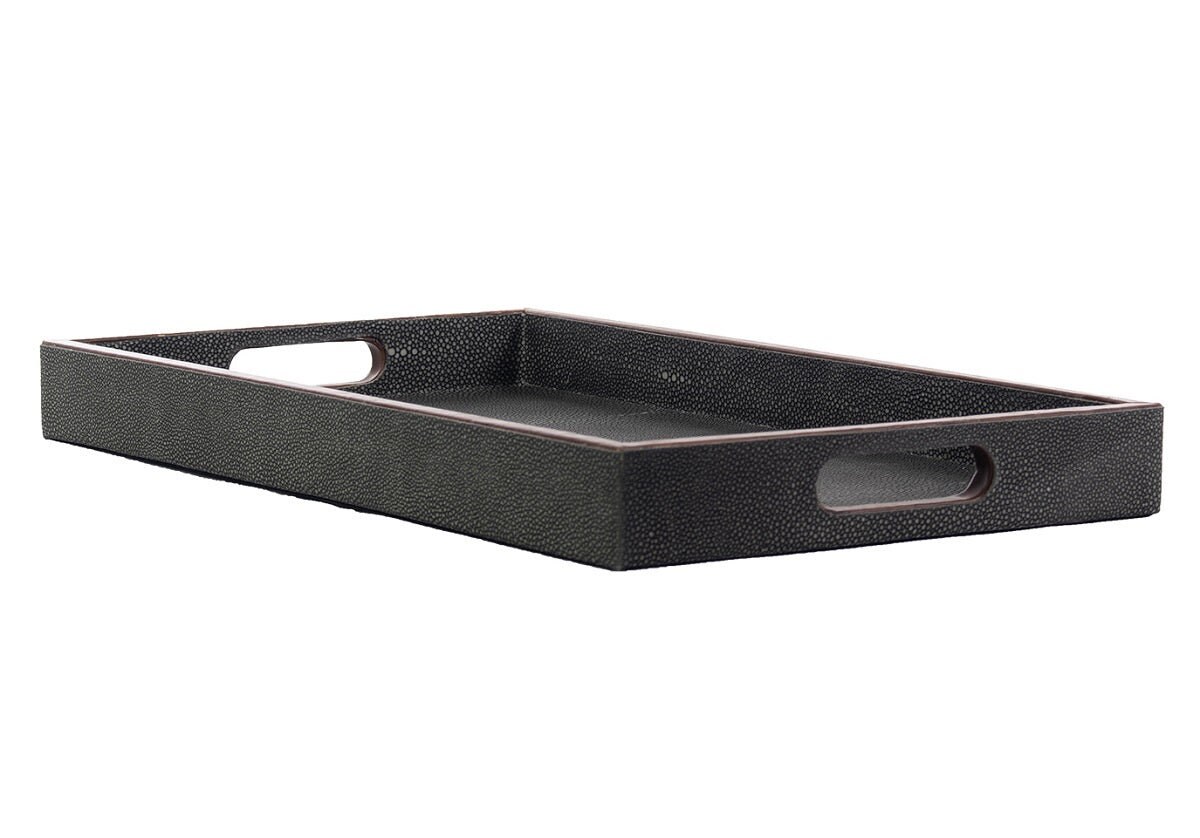 Graphite Sting Tray by Alice Lane Home Collection Modern Elegant ...