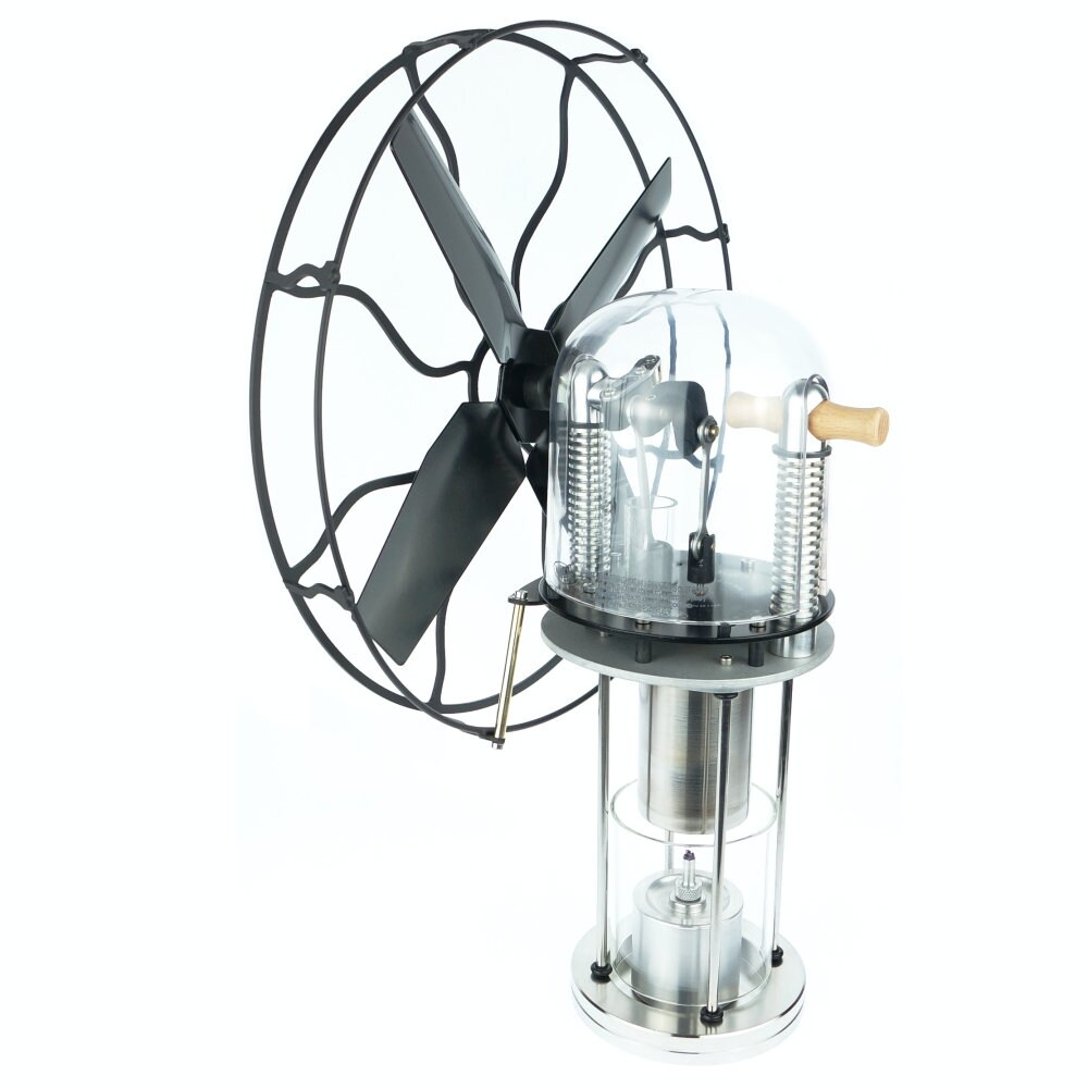 Windjammer Fan - Stirling Engine - Vintage / Retro Style Table Fan ...