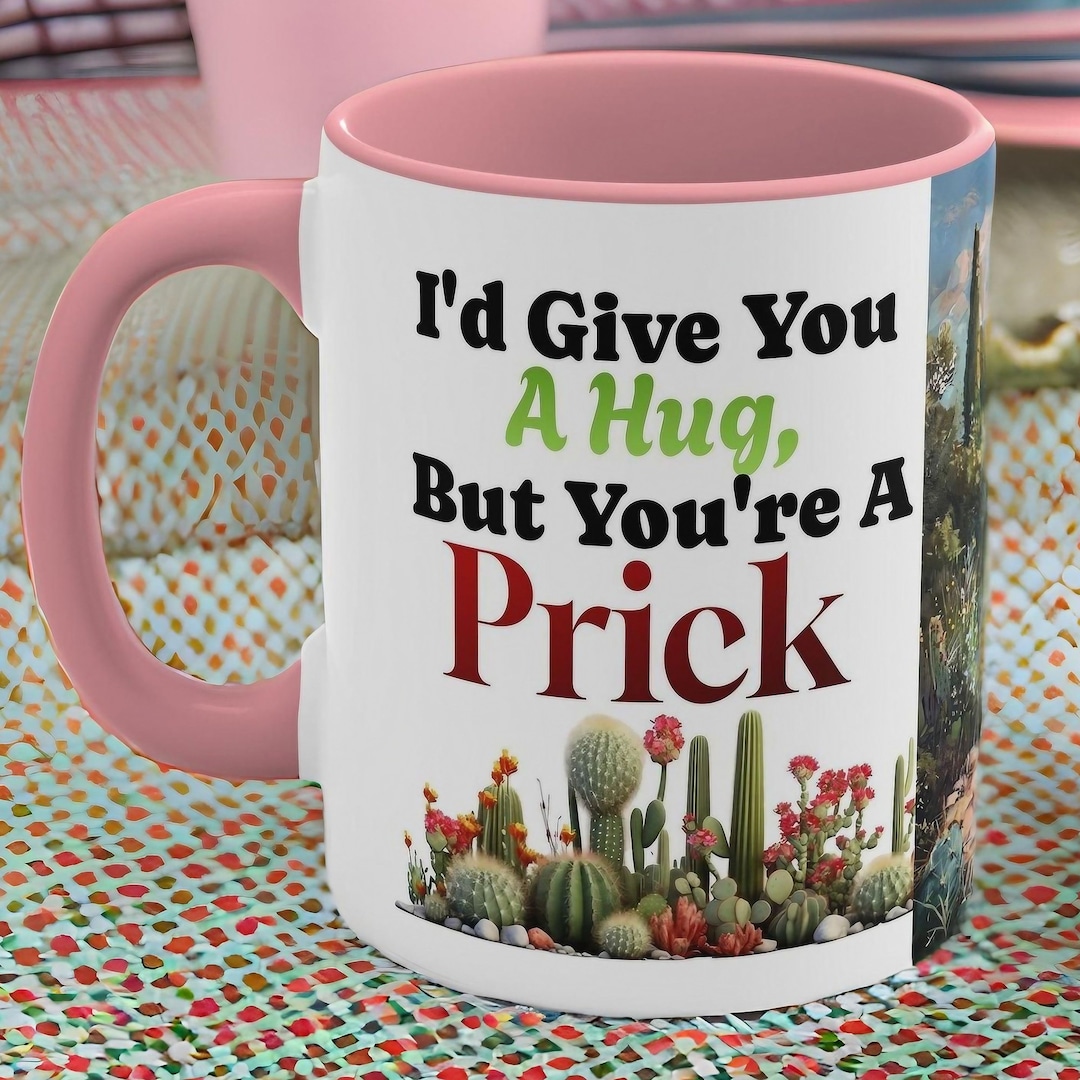 Cactus Mug Funny Mug Funny Gifts Plant Lover Mug Arizona Mug Houseplant ...