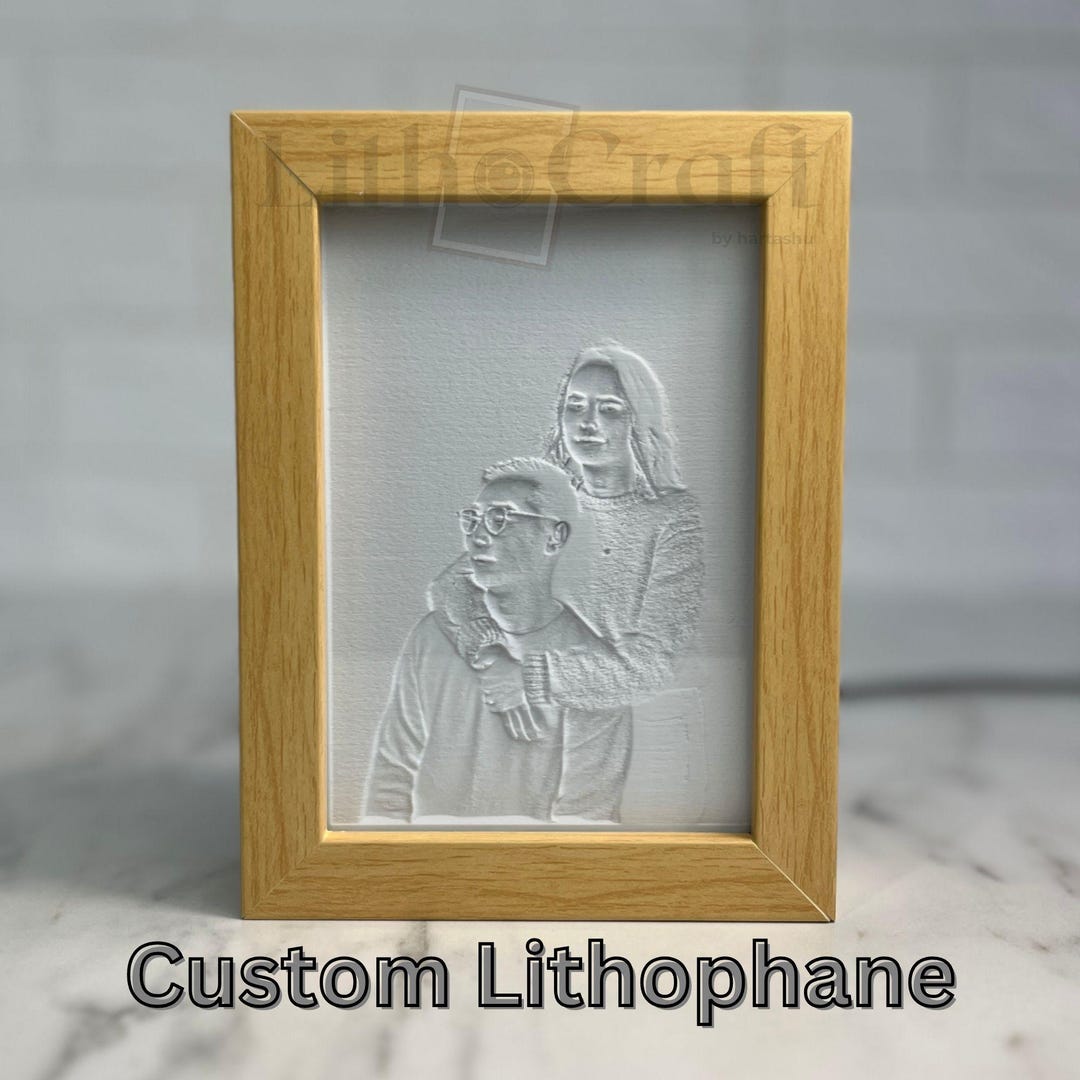Custom Personalized Lithophane Night Light - Perfect and Unique Gift ...