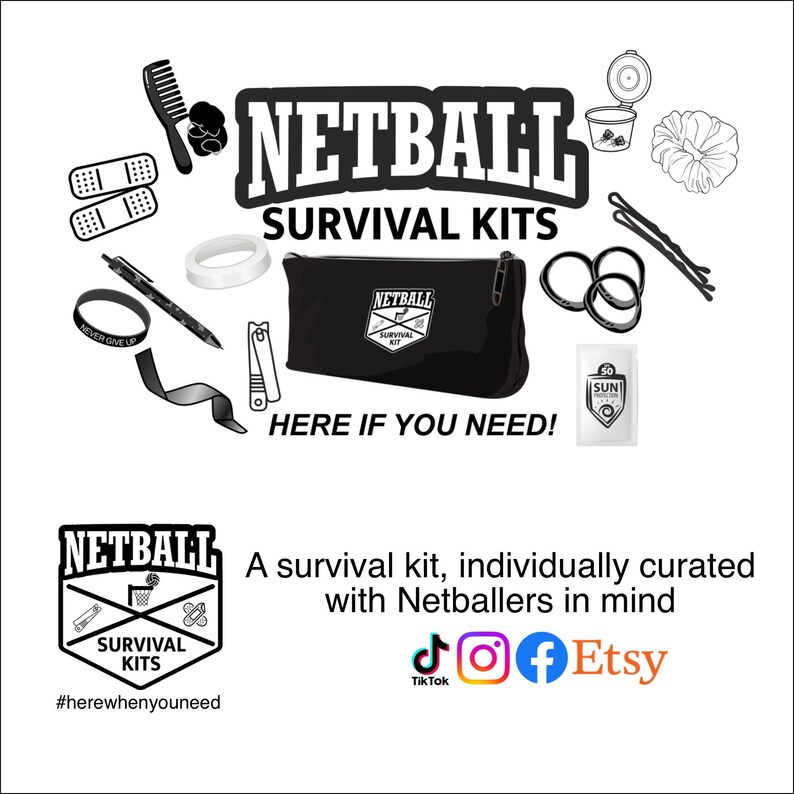 Netball Survival Kit - Etsy