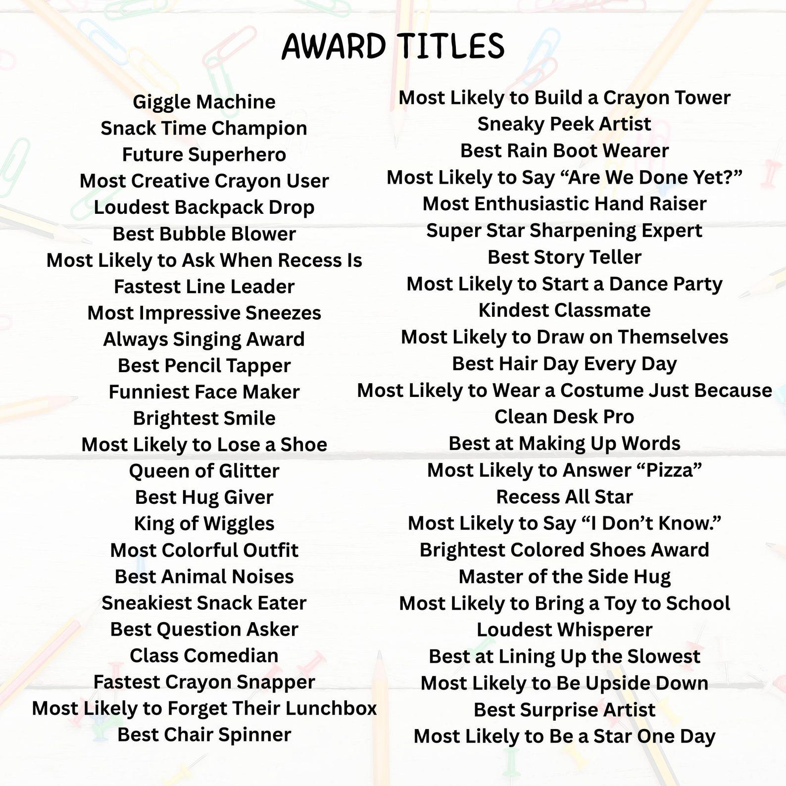 Editable Funny Teacher Awards: End-of-year Digital Certificates for ...