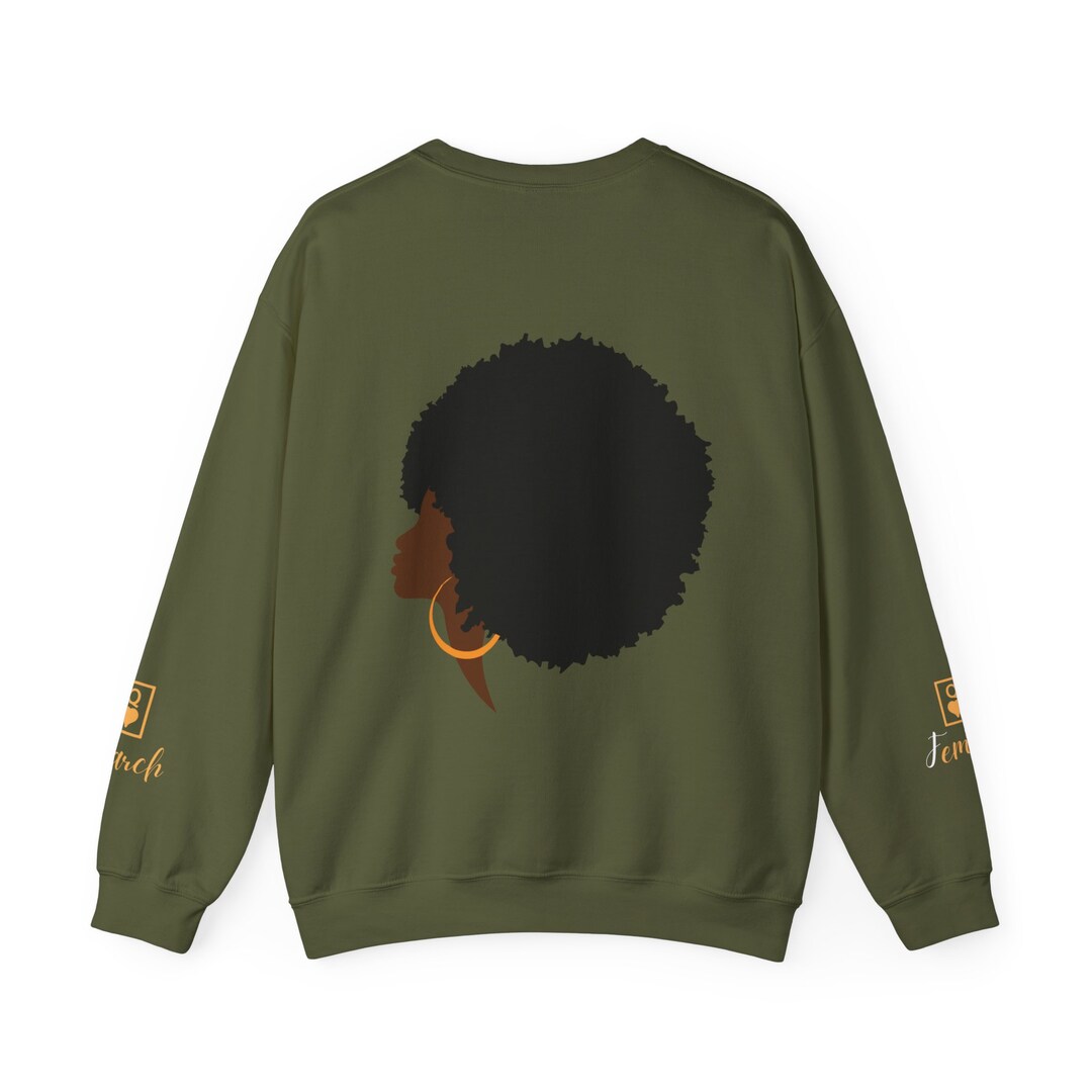 Female Monarch Custom Sleeve Crewneck Sweatshirt - Etsy