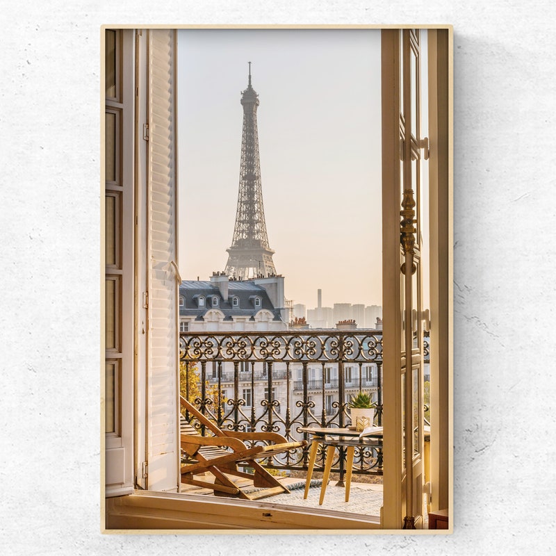 Tela tramonto parigi - Etsy Italia