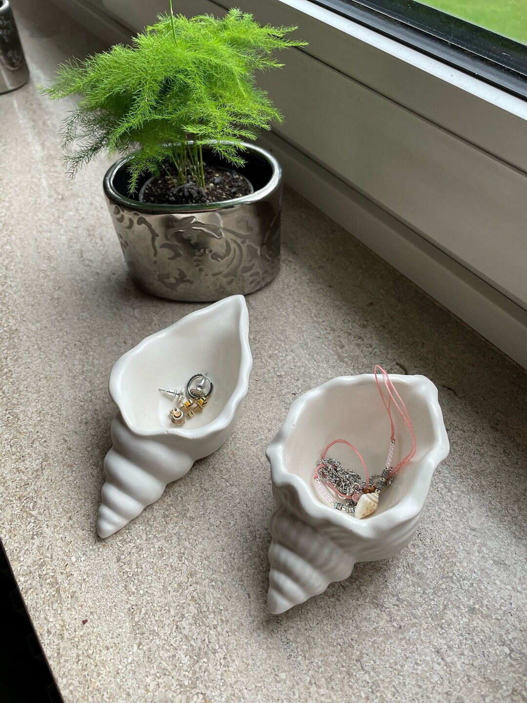 Handmade Conch Shell Dish Interior Perfect for Home Decor Personalized ...