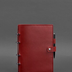 Leather Notebook With a Dated Block (soft Book) 9.1 - Etsy