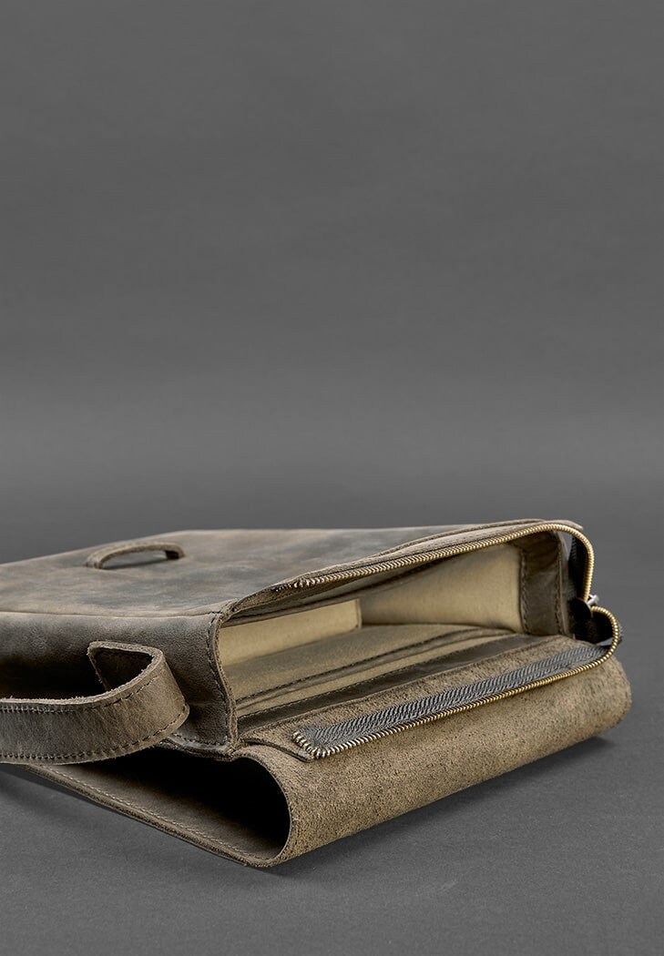 Esquire Men's Leather Messenger Bag - Etsy
