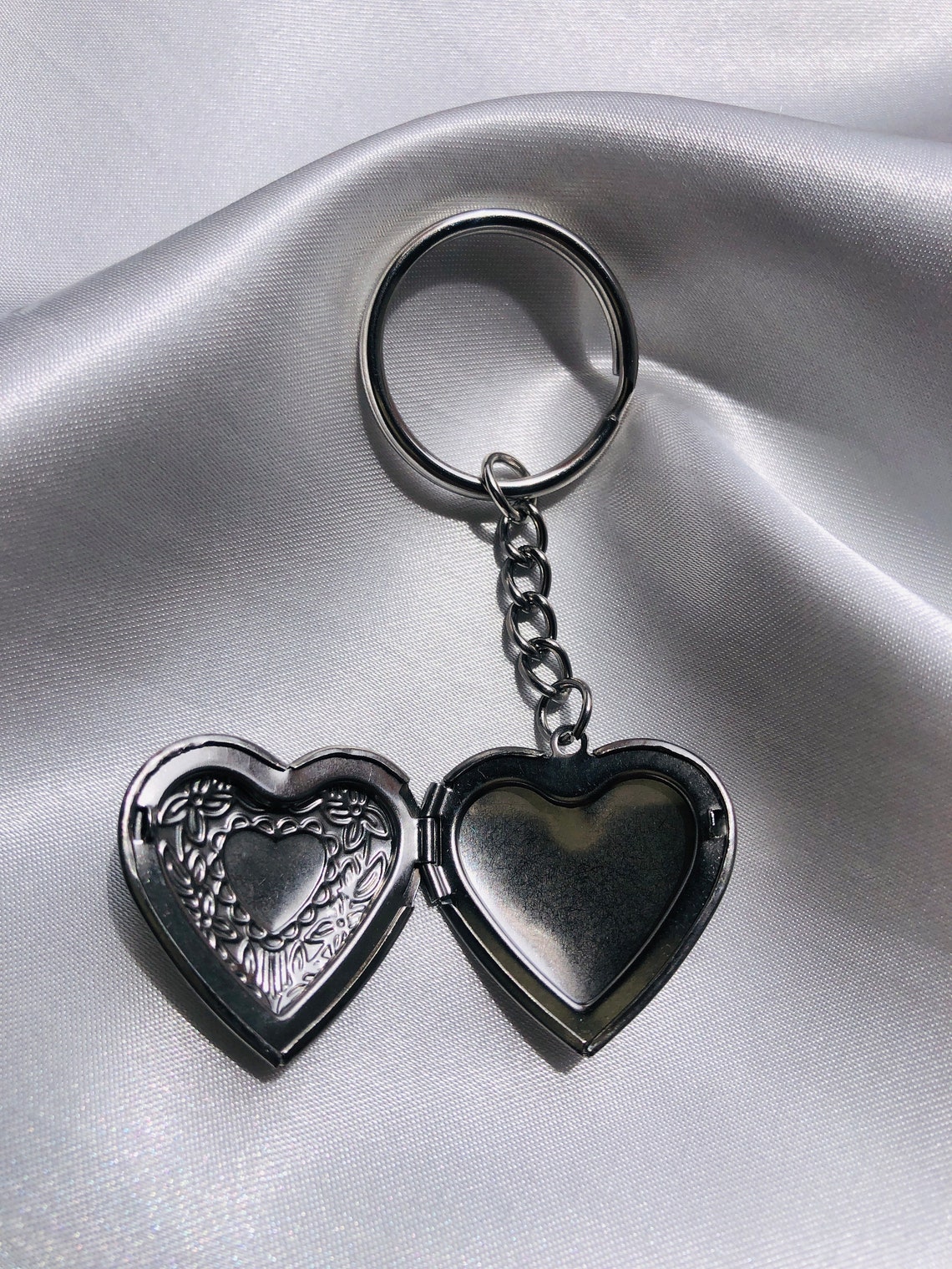 Photo Frame Keychain,keyring Heart Medallion Keychain,christmas Gift ...