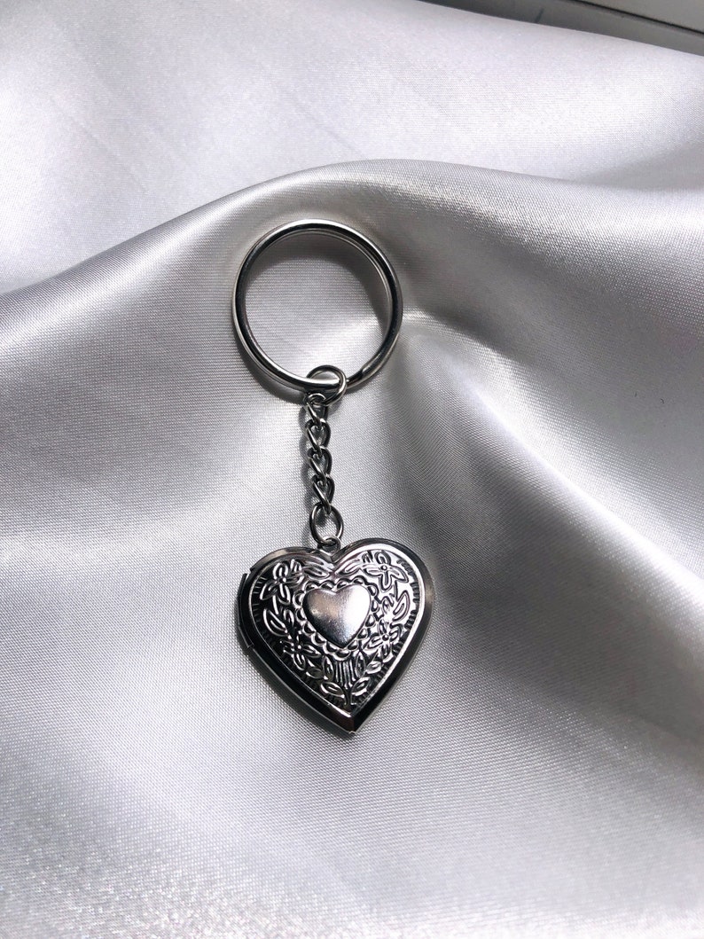 Photo Frame Keychain,keyring Heart Medallion Keychain,christmas Gift ...