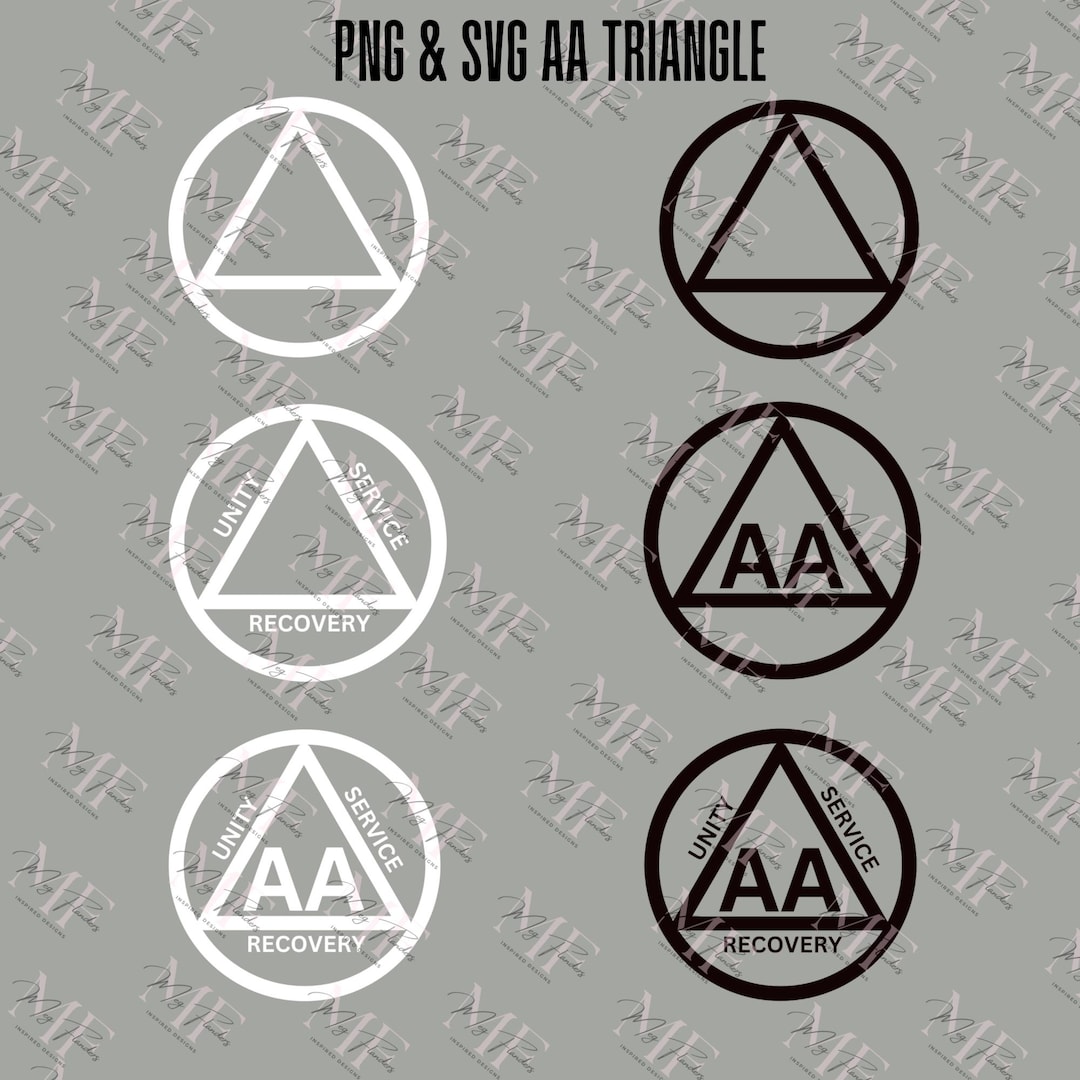 AA Triangle/unity, Service, Recovery DIGITAL FILE - Etsy