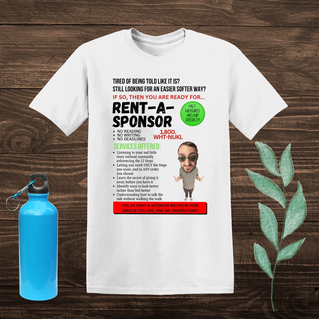 Rent-a-sponsor Shirt - Etsy