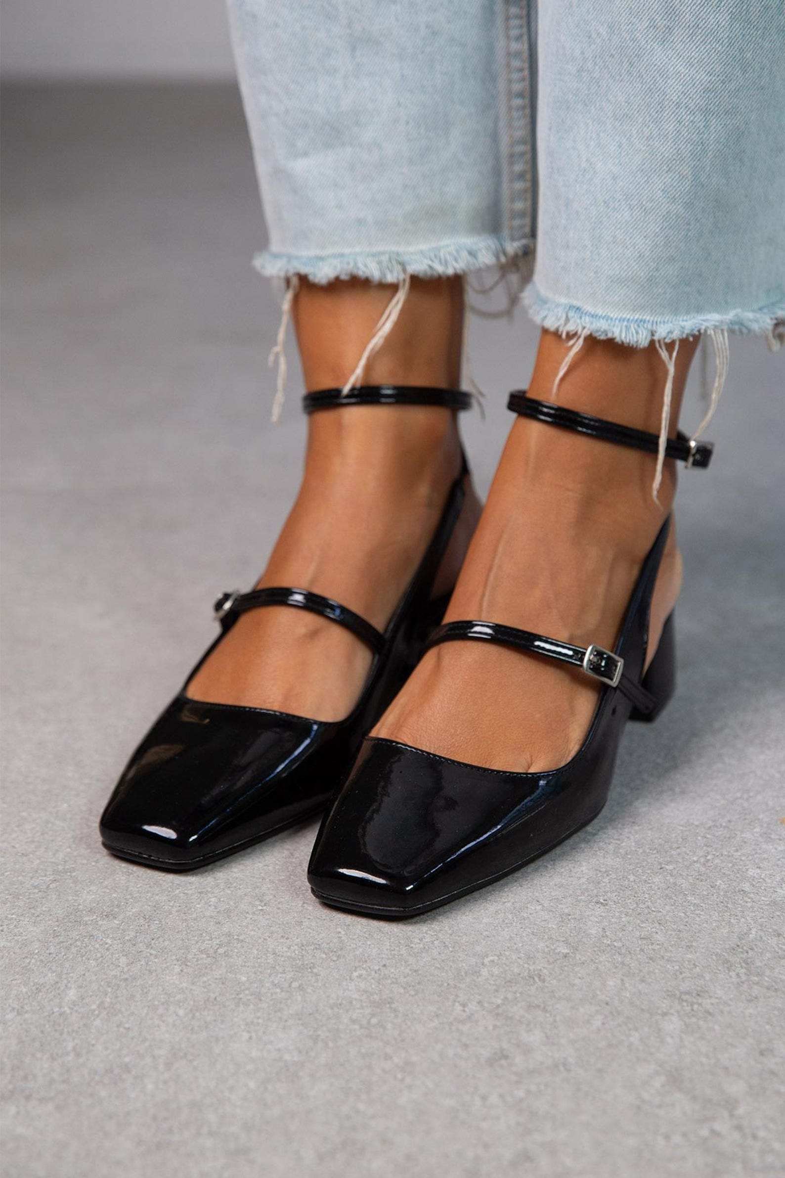 Red Patent Leather,elegance Pumps,round Toe Slingback,closed Toe ...