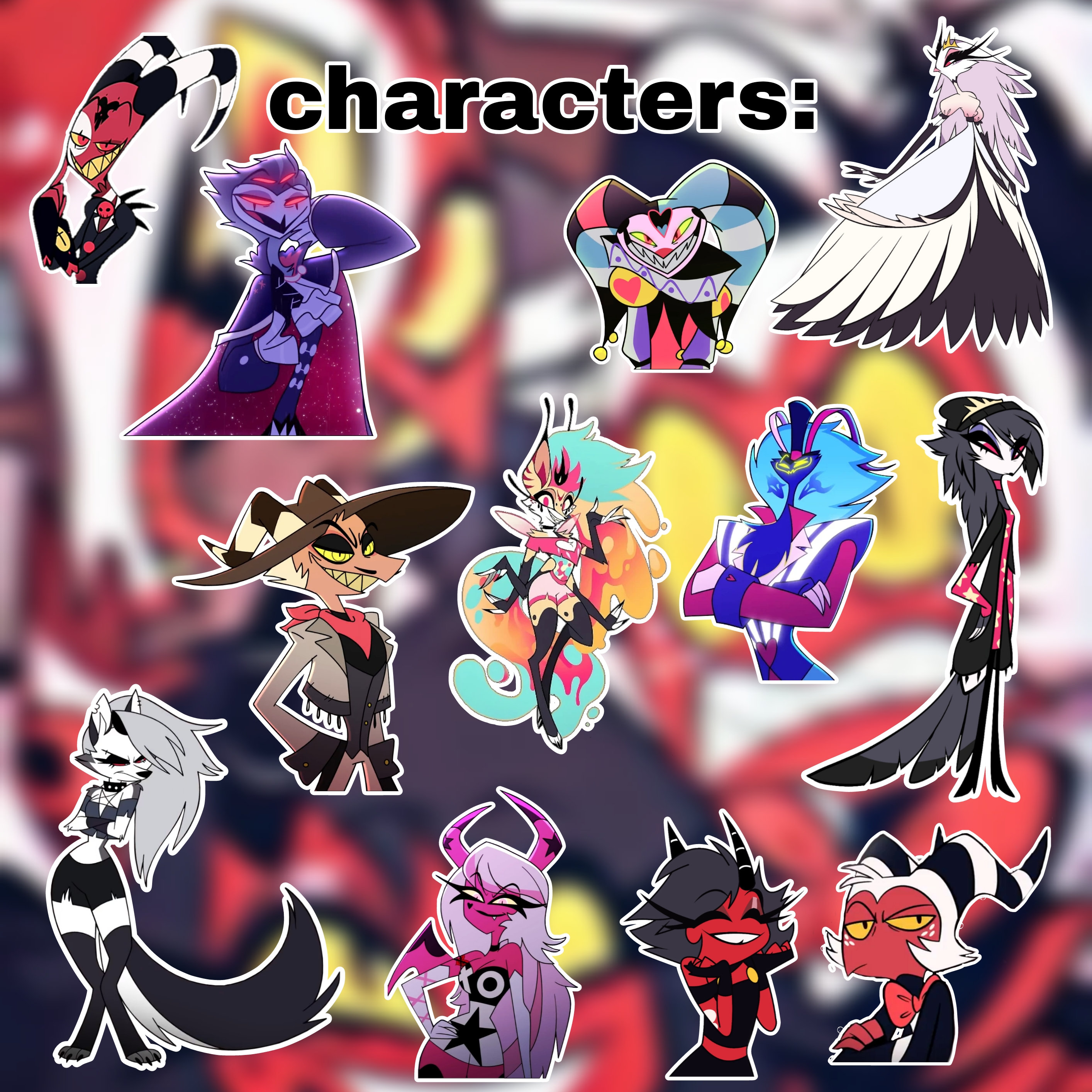 Helluva Boss Style Bundle - Etsy