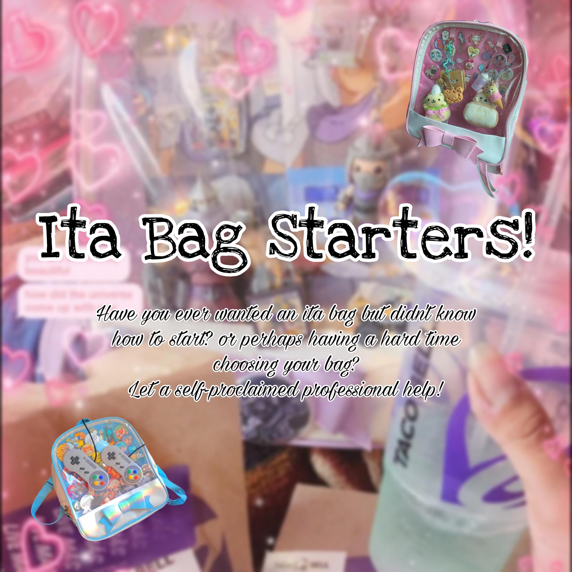 Ita Bag Starters! Bags, Trinkets, Pins, Keychains! - Etsy
