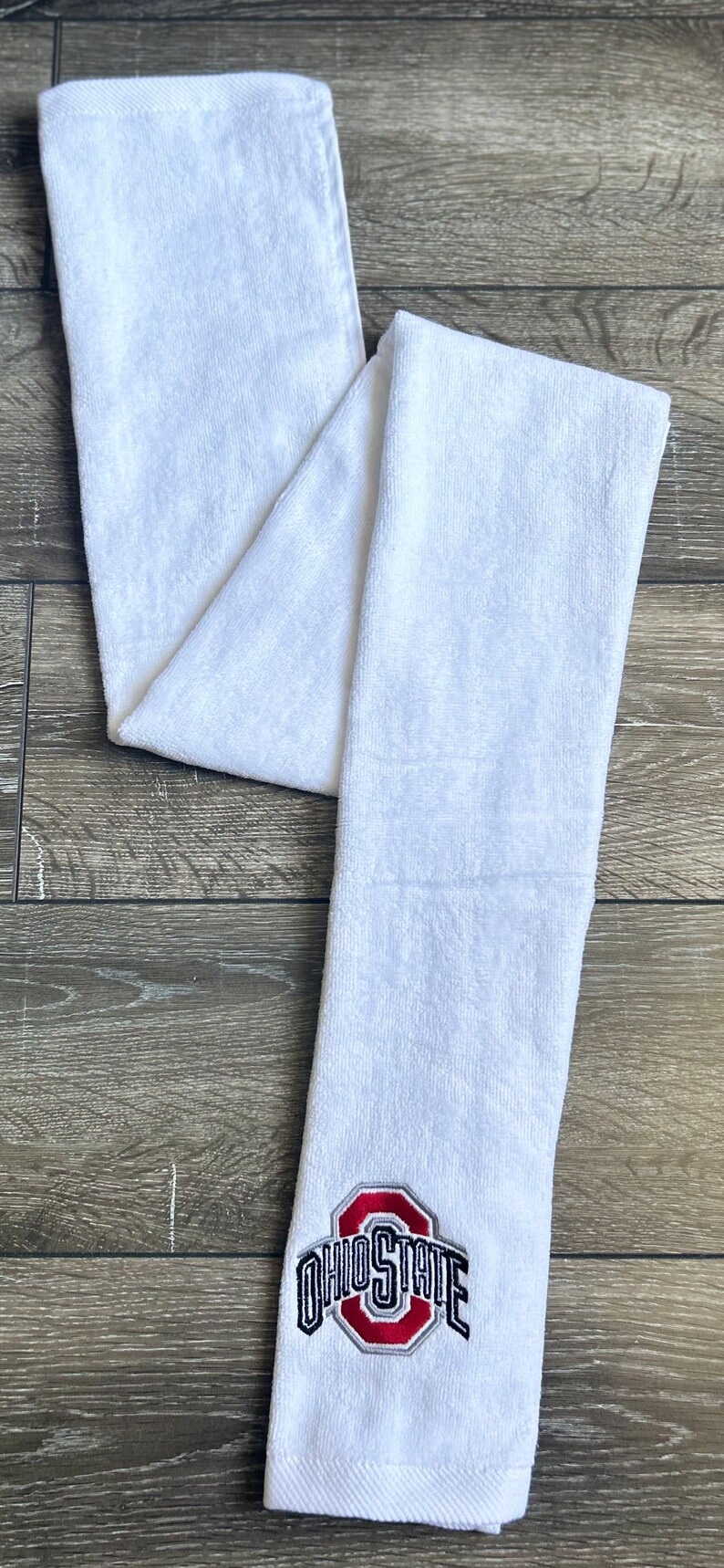 Ohio State University Logo Embroidered Fitness Towel - Etsy