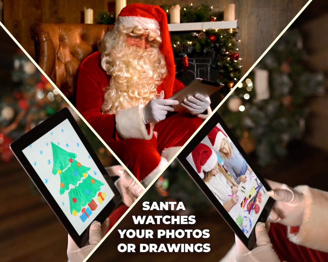 Personalized Video Greeting From Santa Claus With Your Photos and ...