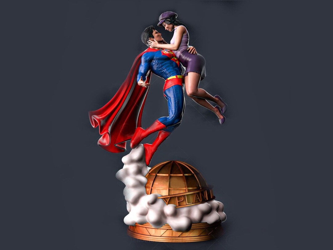 Super Family Statue 3d Model/ 3D Printer Files/ Custom Figure/ High Quality Printer Model/ Gift ...