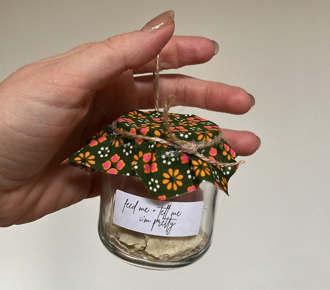 Dehydrated Sourdough Starter Ornament Jar Keepsake Emergency Stash ...