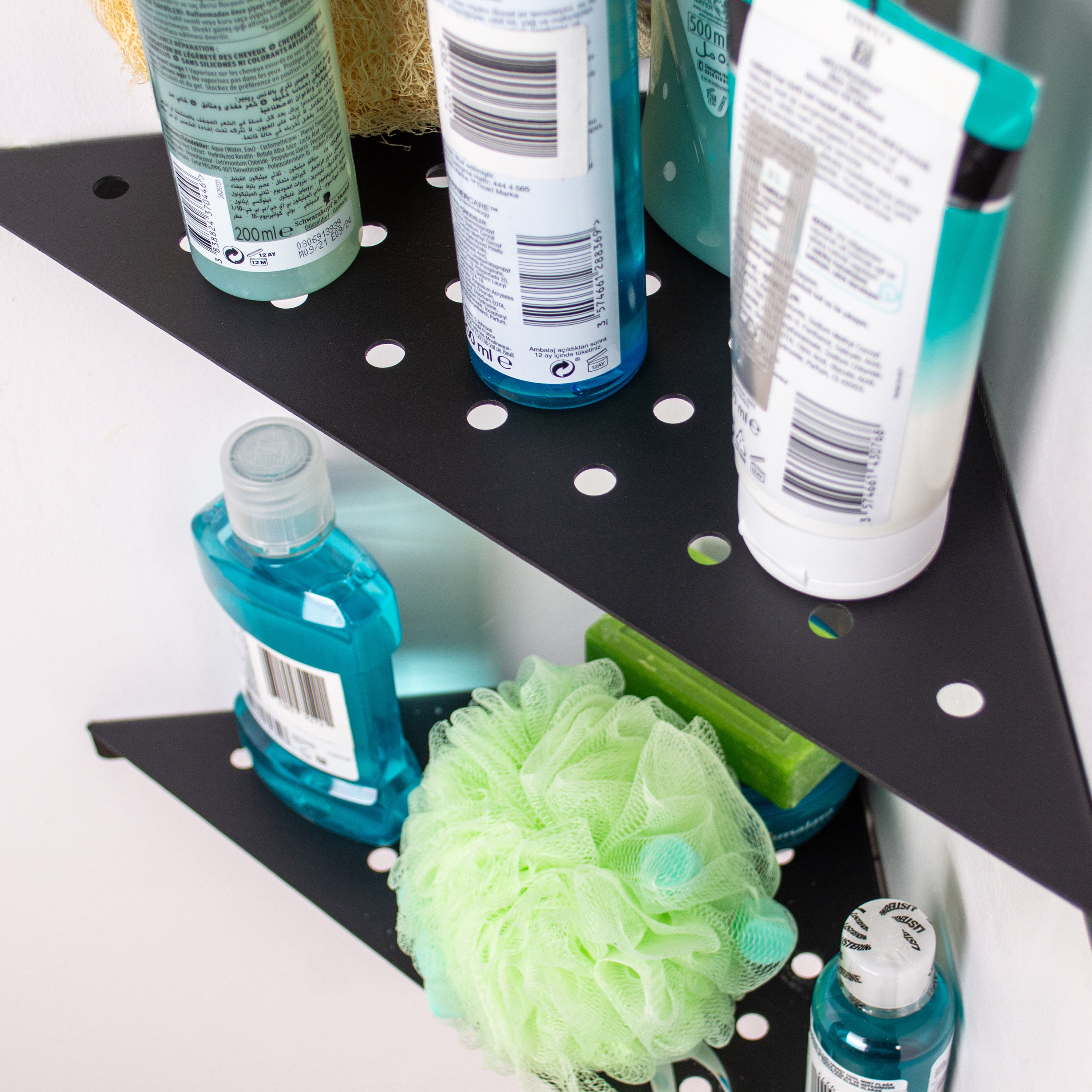 Modern Corner Shower Shelf, Bathroom Corner Organizer - Etsy