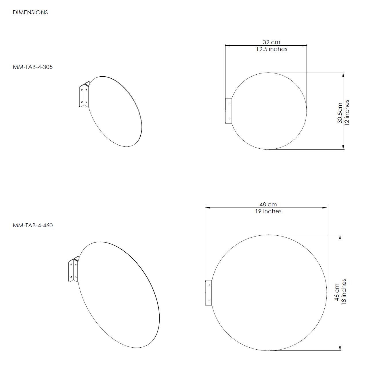 Double Sided Round Metal Blade Sign, Custom Business Signage ...