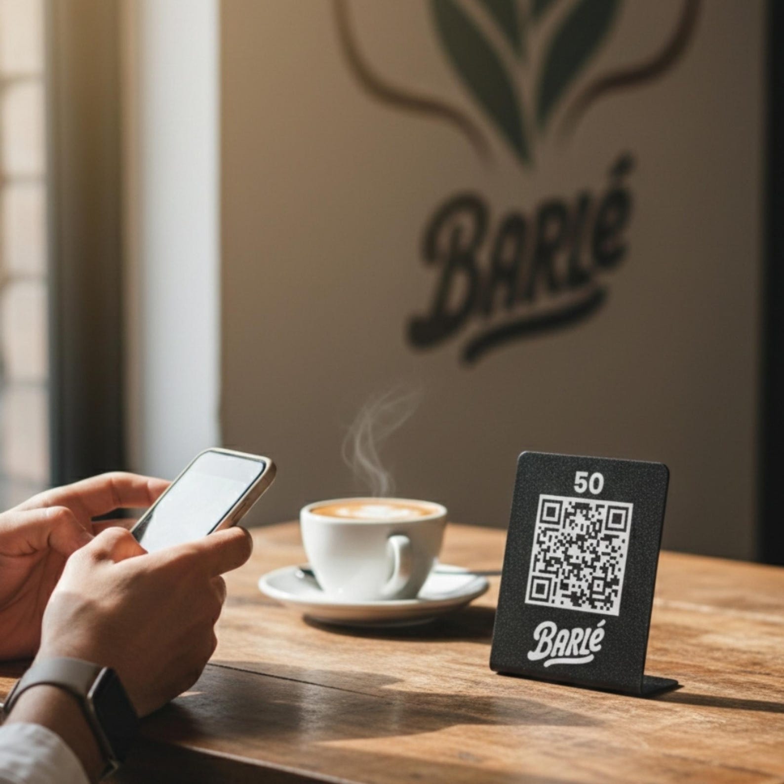 Custom Metal QR Code Sign: Small Business Marketing Stand - Etsy