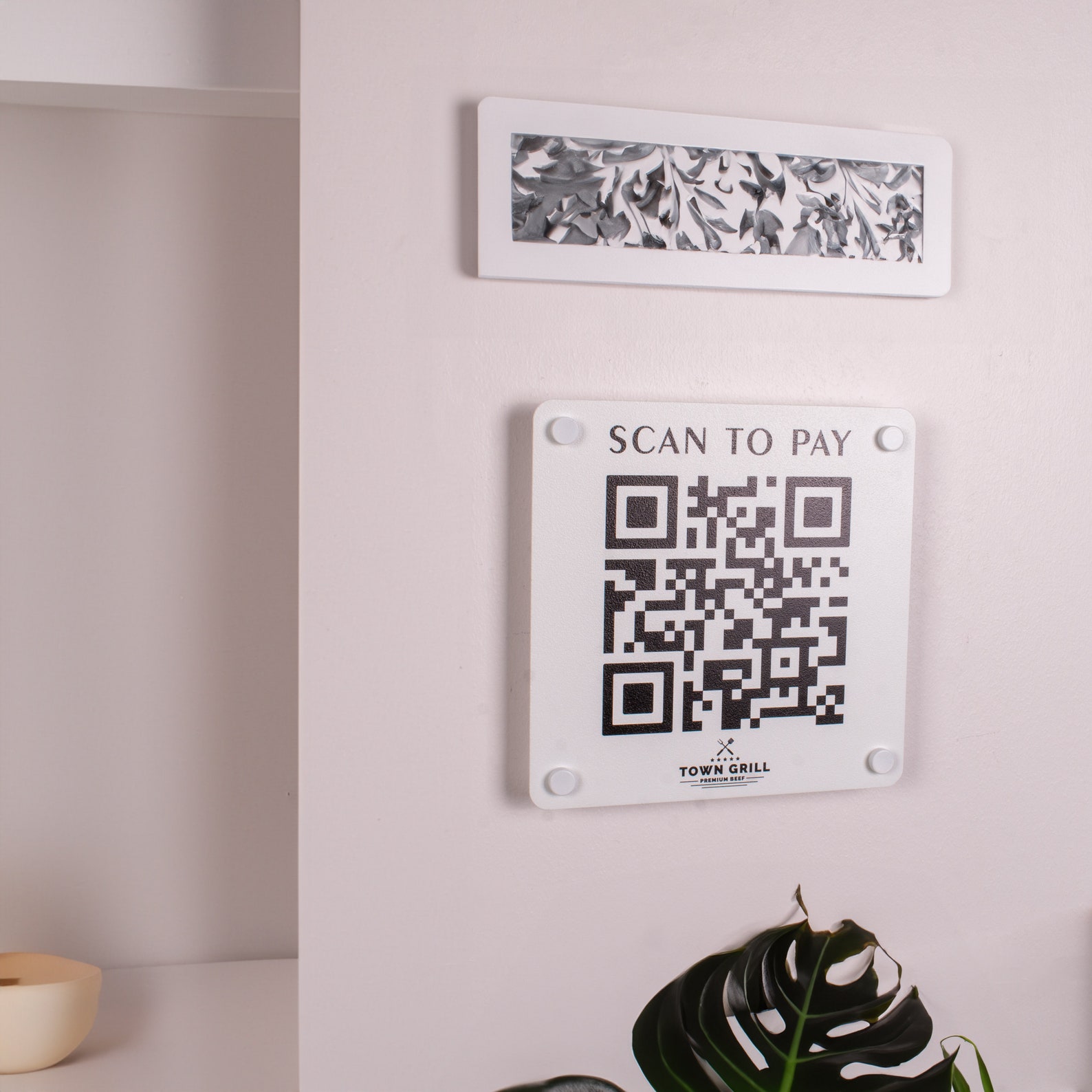 Custom Metal QR Code Sign: Small Business Marketing - Etsy