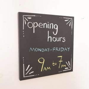 Metal Magnetic Chalkboard: Handmade Kitchen Menu Board With Chalks - Etsy