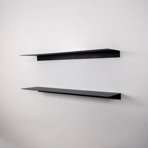 Modern Floating Kitchen Shelf, Metal Heavy Duty Wall Shelves - Etsy