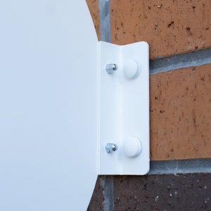 Double Sided Round Metal Blade Sign, Custom Business Signage ...