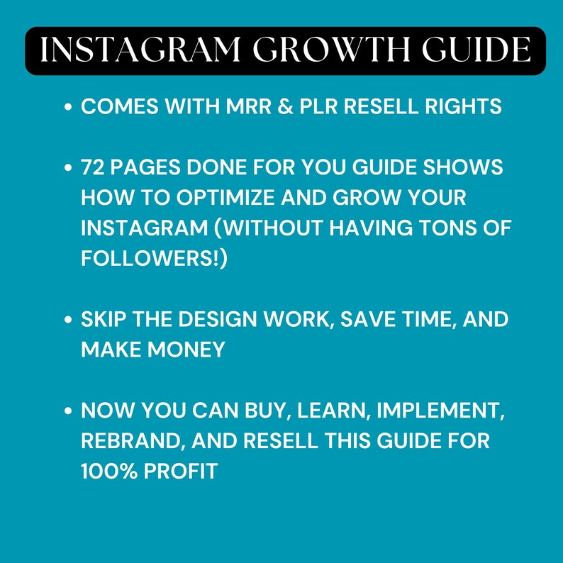 Instagram Growth Blueprint | A Complete Guide to Grow Your Instagram ...