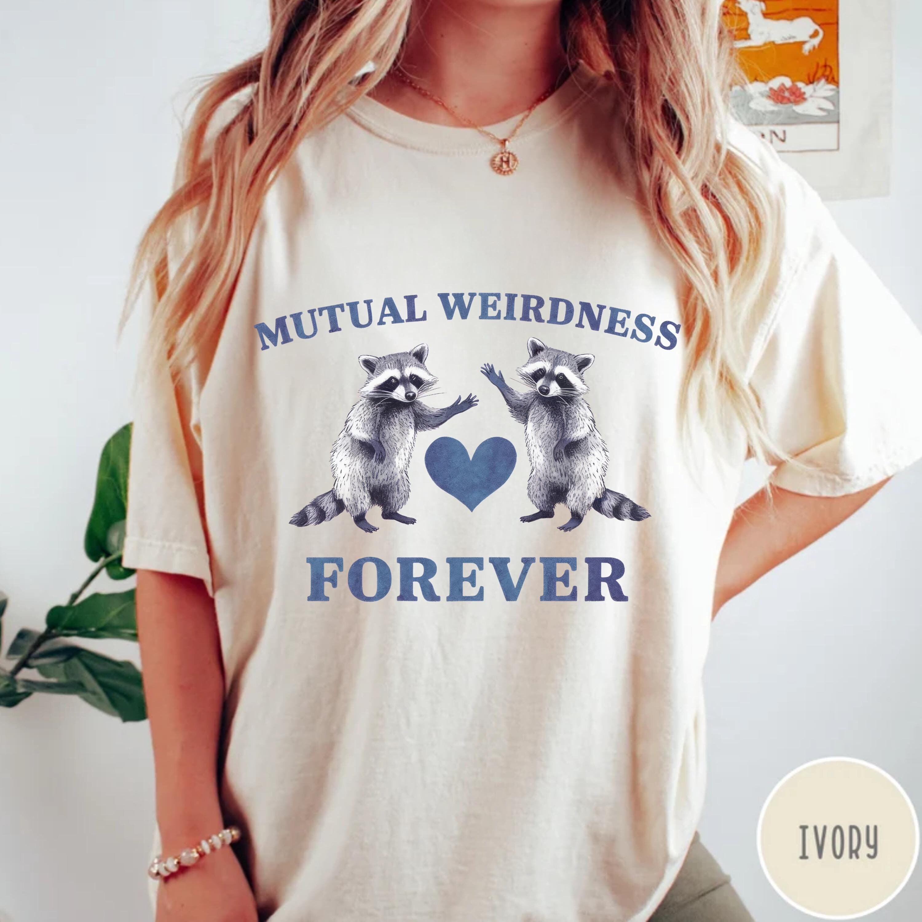 Mutual Weirdness Forever, Funny Friendship Shirt, Couple Shirt, Husband ...