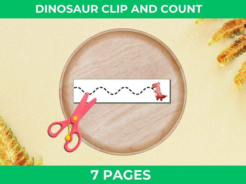 Dinosaur Scissor Skills Printable | Cutting Practice Printable for ...