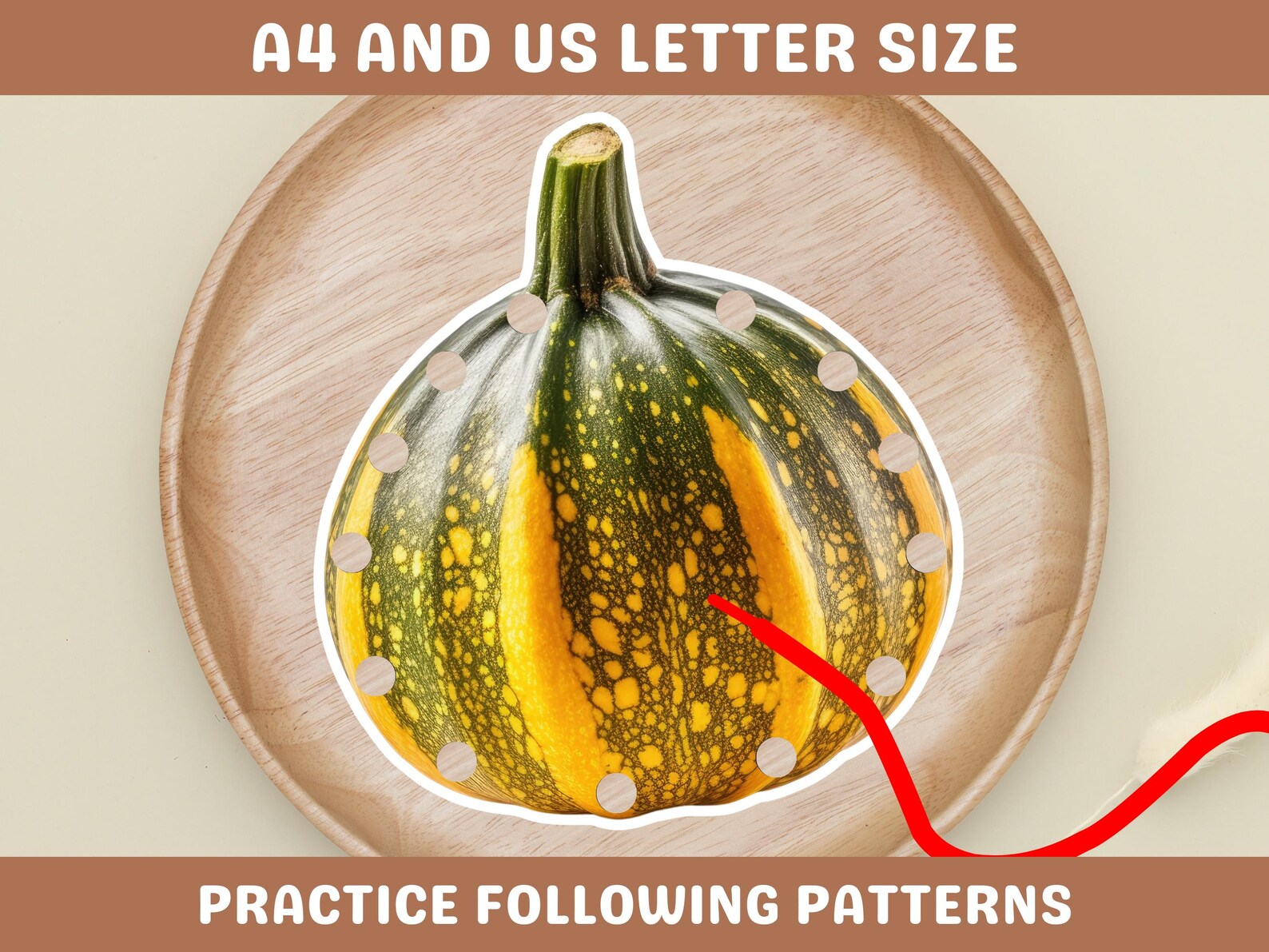 Fall Lacing Cards for Toddlers and Preschoolers - Autumn Activity Set ...