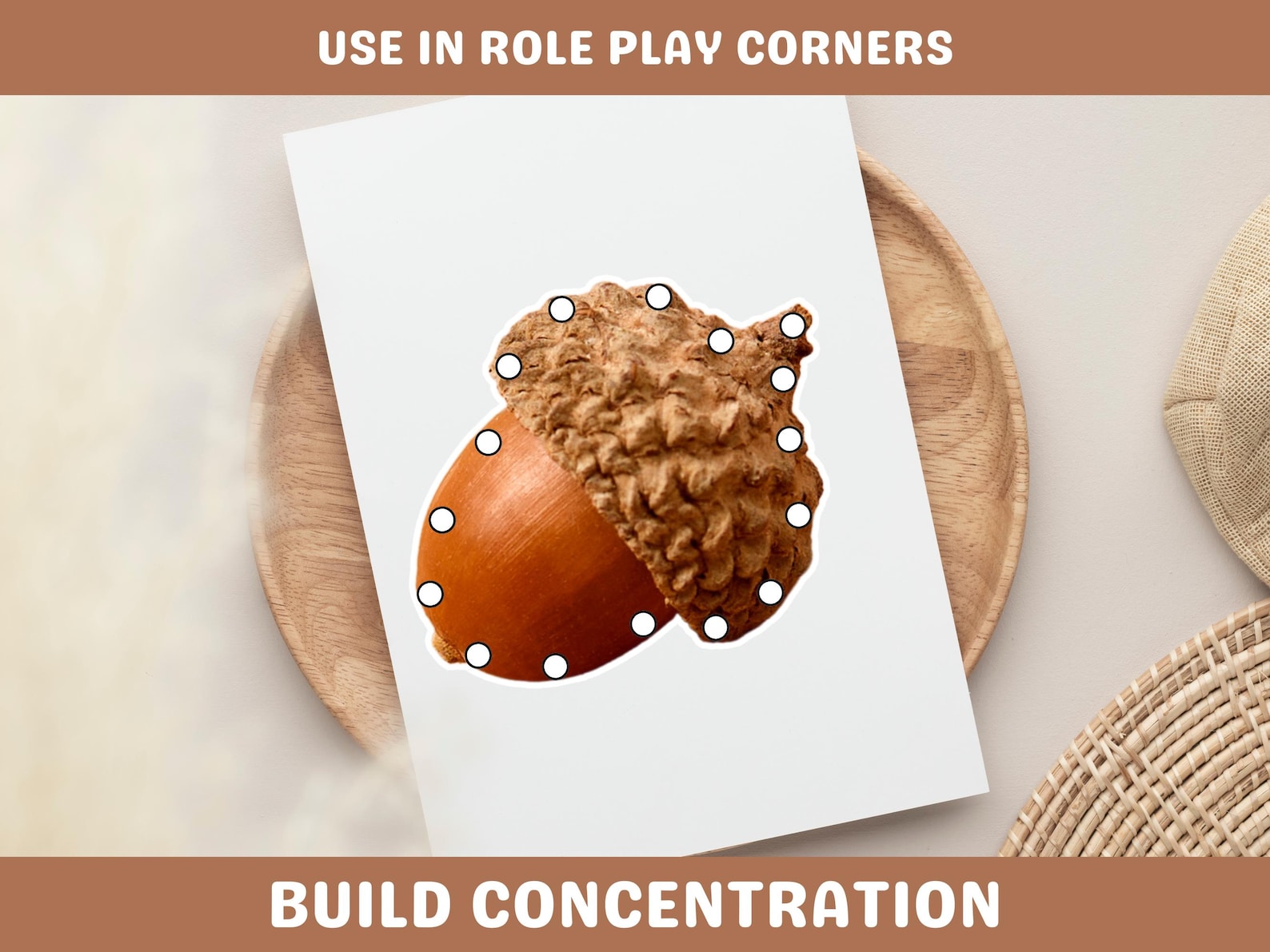 Fall Lacing Cards for Toddlers and Preschoolers - Autumn Activity Set ...