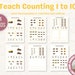 Construction Count and Clip Cards, Counting Game, Counting Activity ...