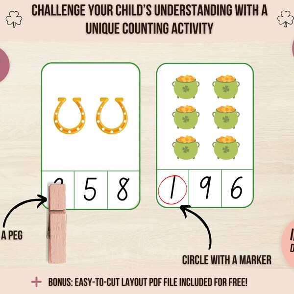 Counting Game - Etsy