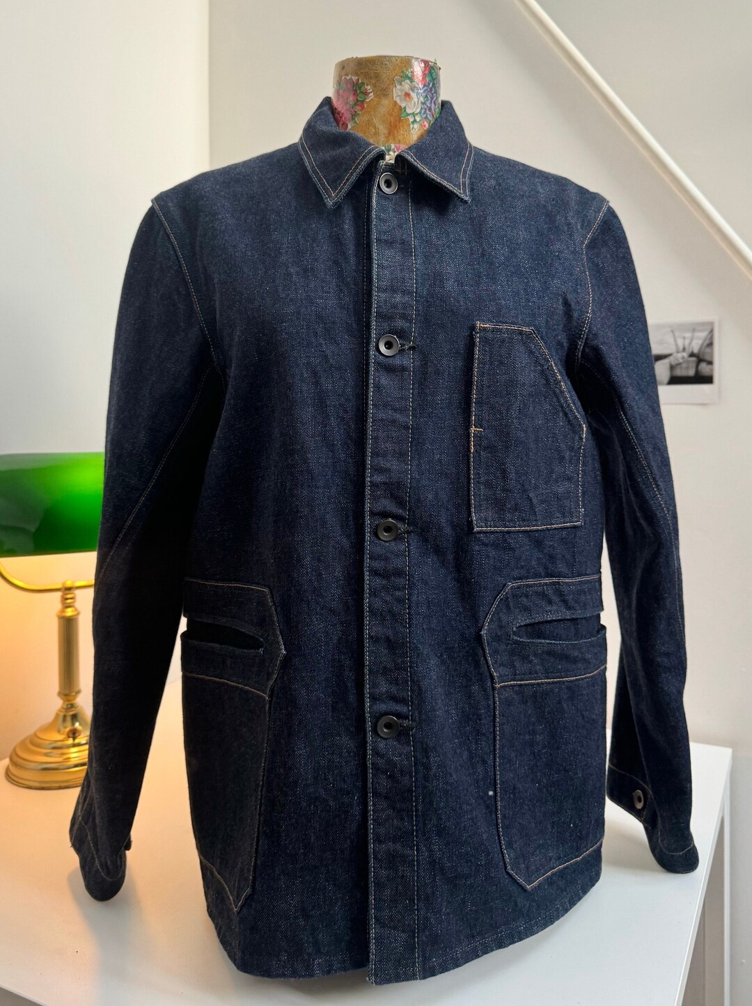 Black Sign 15oz Denim Delta Jacket Men's Denim Jacket Made in Japan ...