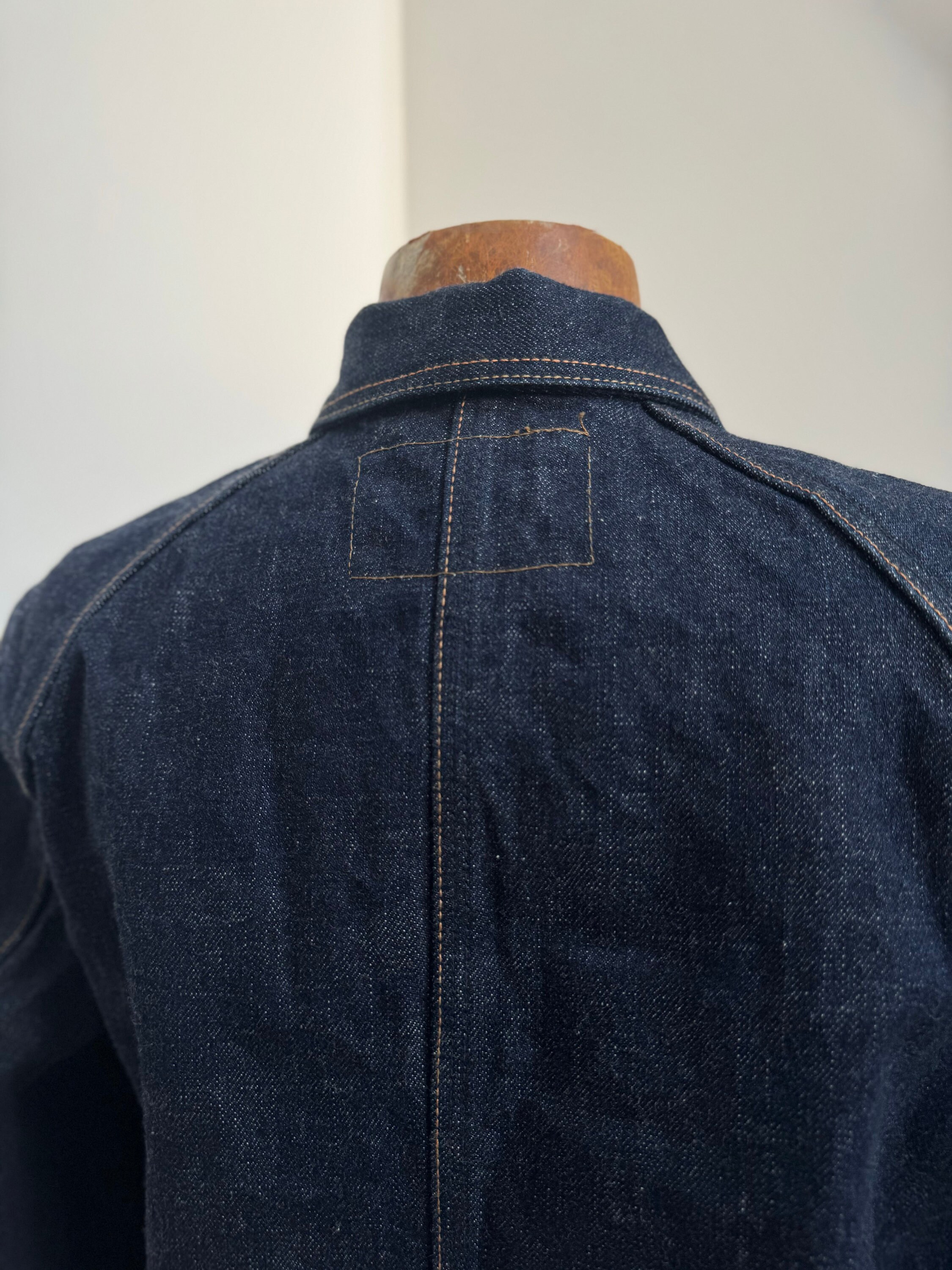 Black Sign 15oz Denim Delta Jacket Men's Denim Jacket Made in Japan ...