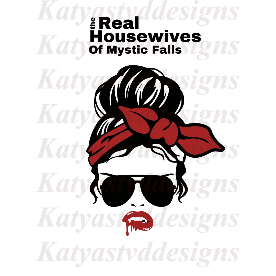 Vampire Housewives + Vampire Messy Bun Bundle - Etsy