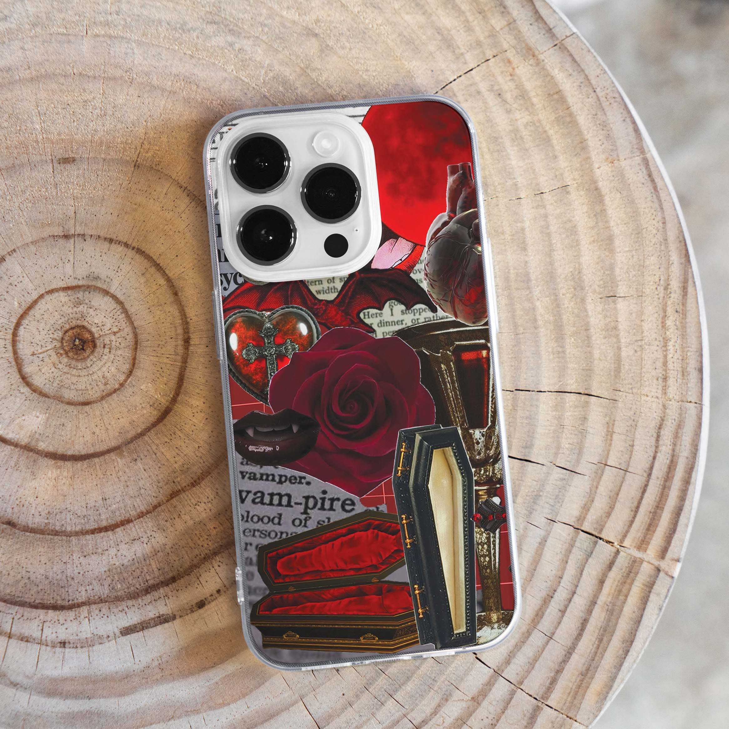 Dark Aesthetic Vampire Magsafe Phone Case Romantic Goth - Etsy