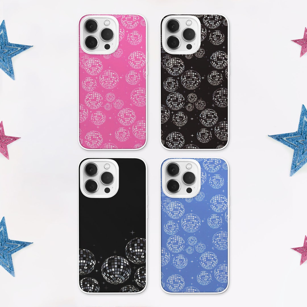 Minimal Disco Ball Magsafe Phone Case | Glitter Mirrorball Phone Cover ...