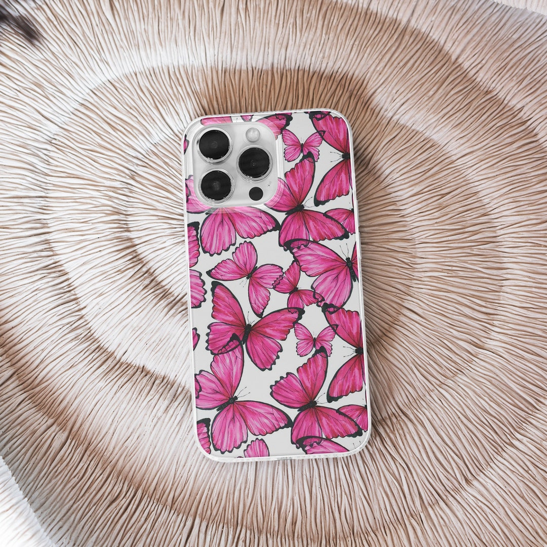 Vintage Butterfly Collage Phone Case | Fairycore Fantasy Phone Cover ...