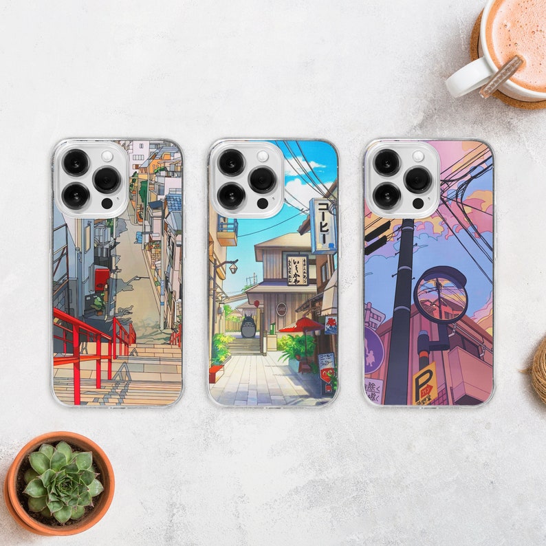 Japanese Manga Lo-fi Phone Case | Anime Comics Art Cover iPhone 17 16 ...