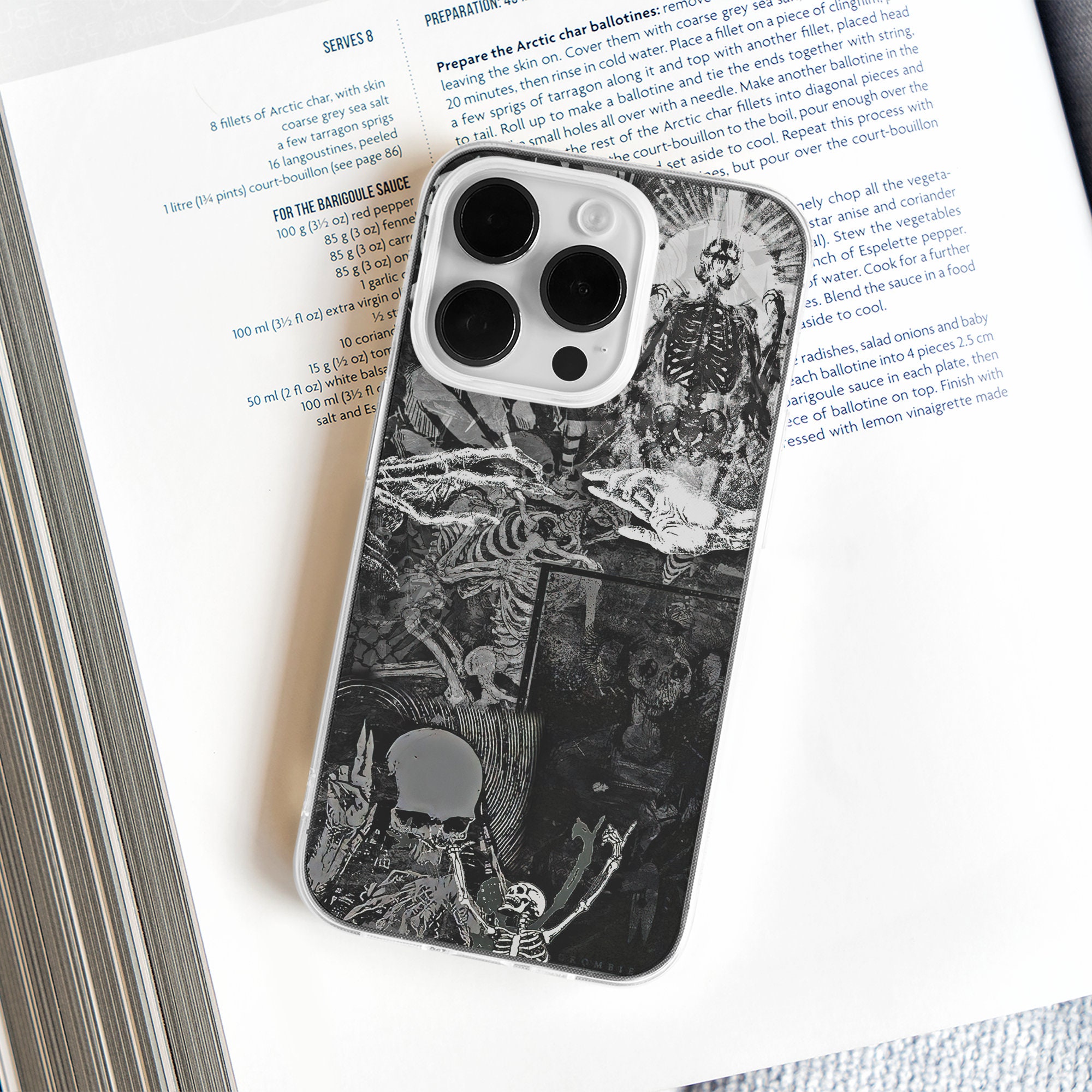 Weird Gore Collage Magnetic Phone Case | Dark Grunge Eyeball Cover ...