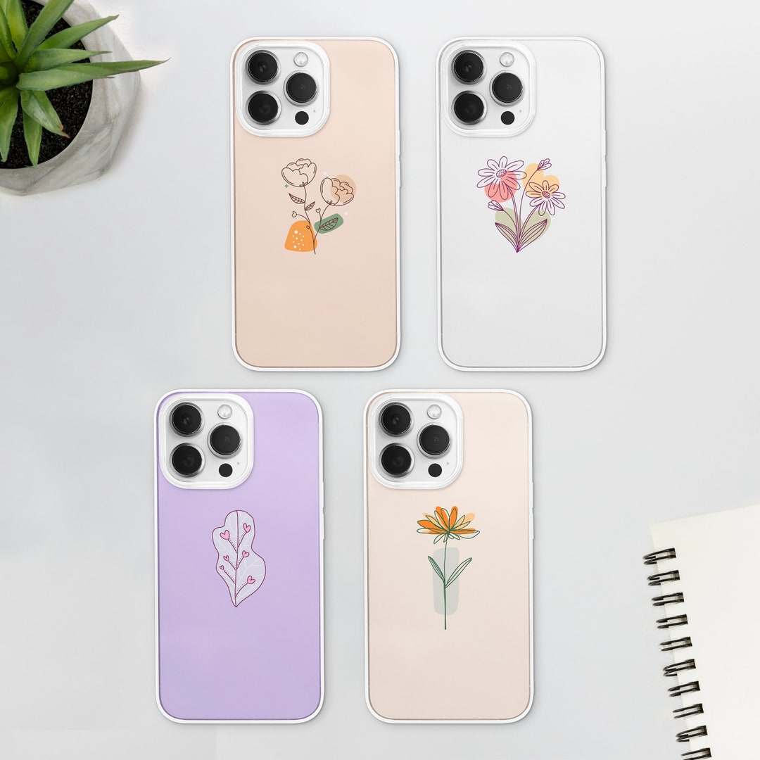Spring Flower Minimal Magsafe Phone Case | Aesthetic Summer Floral ...