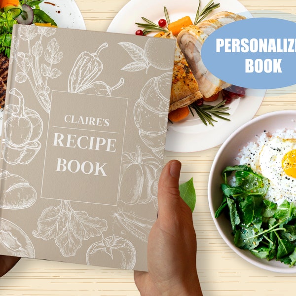 Custom Recipe Book - Etsy