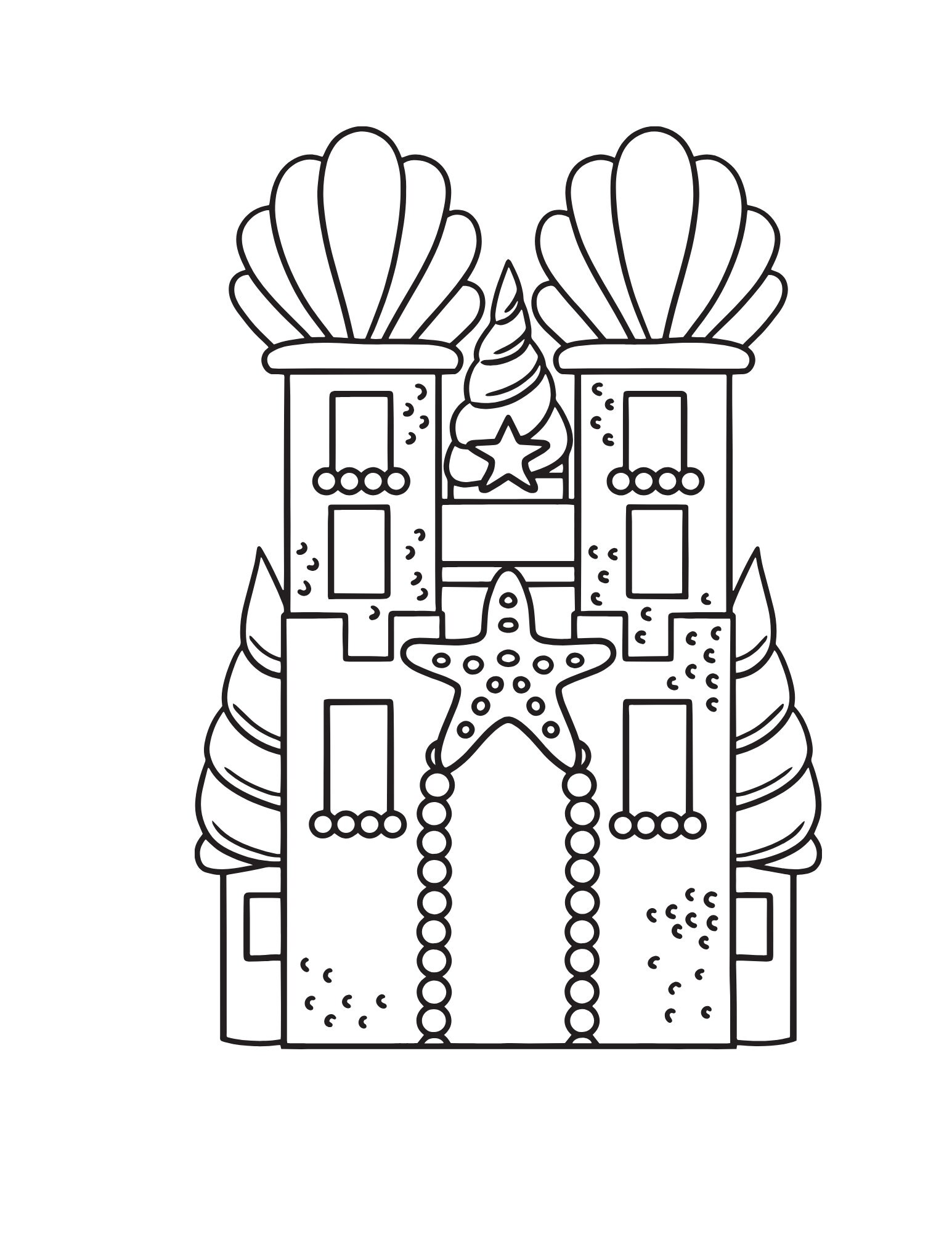 Mermaid Coloring Pages, Mermaid Coloring Book, Mermaid Coloring Book ...